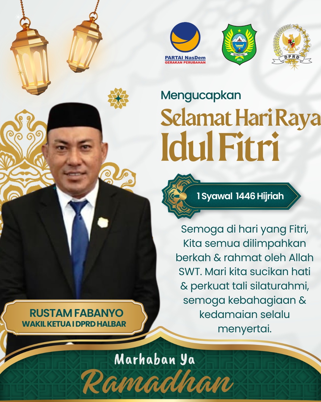 DPW NasDem Maluku Utara Gelar Halal Bihalal, Satukan Semangat Kader ...